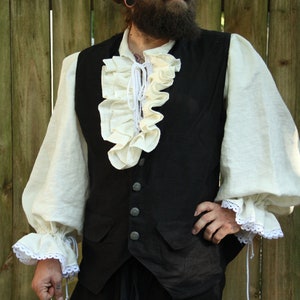 Ruffled Pirate Shirt - Etsy