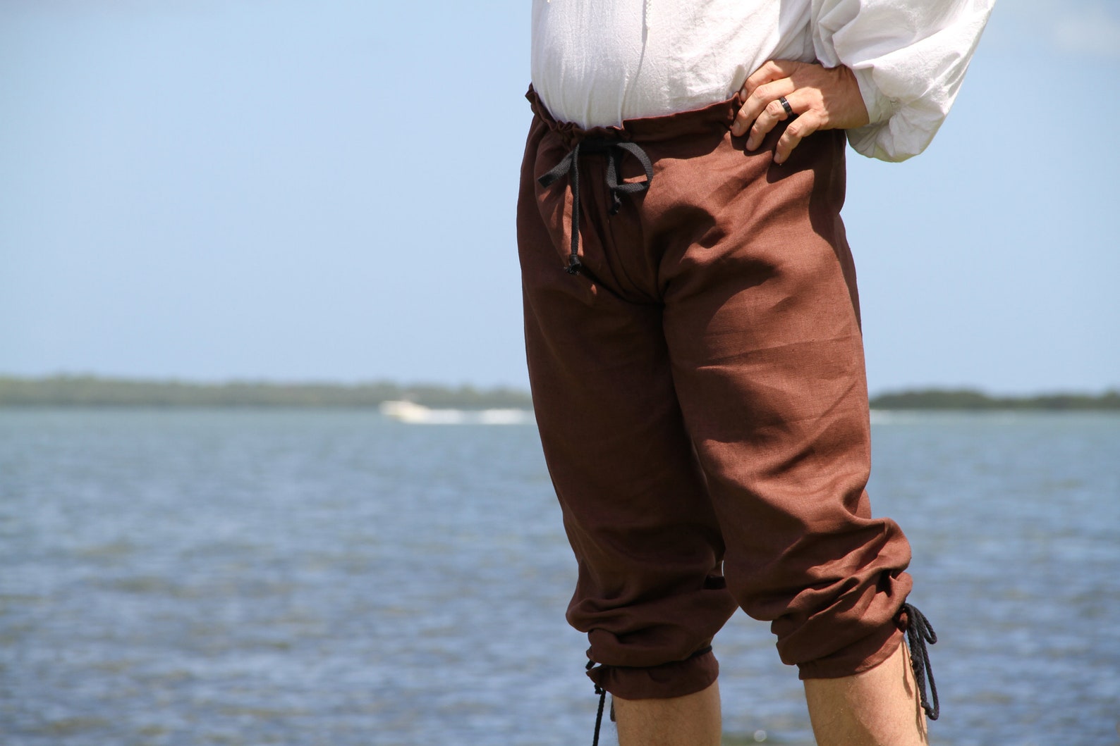 Men's Linen Pirate Pants - Etsy
