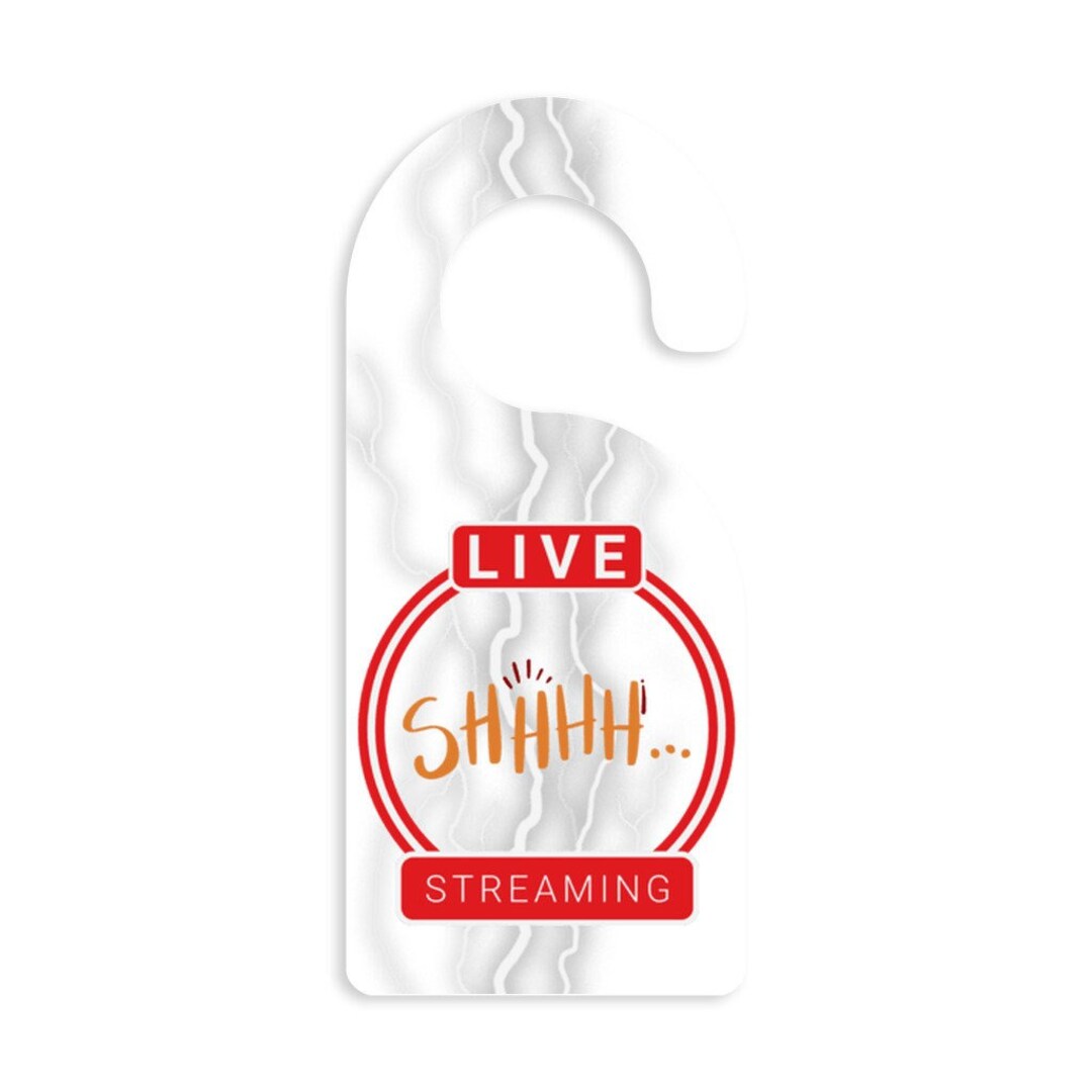 Gift for Streamer Gift for Card Breaker Live Streaming Door Sign Do Not ...