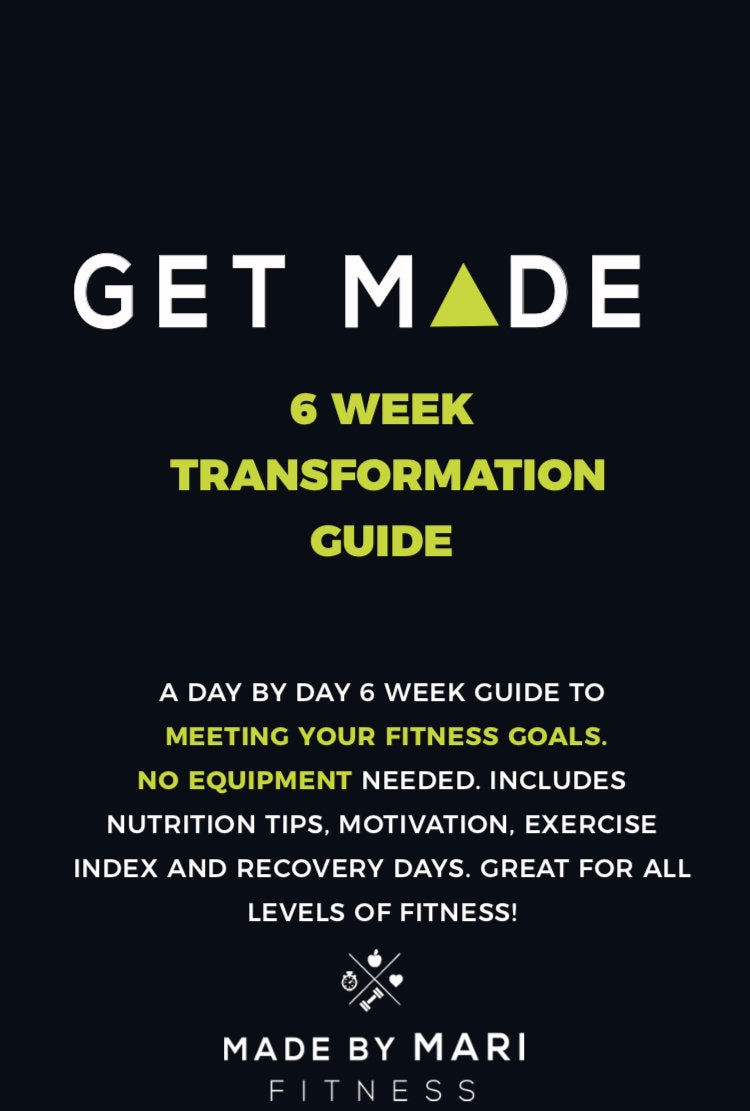 6 Week Transformation Guide - Etsy