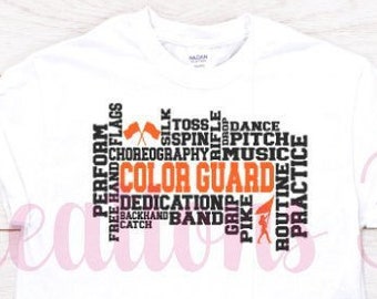 Colorguard Shirt - Etsy