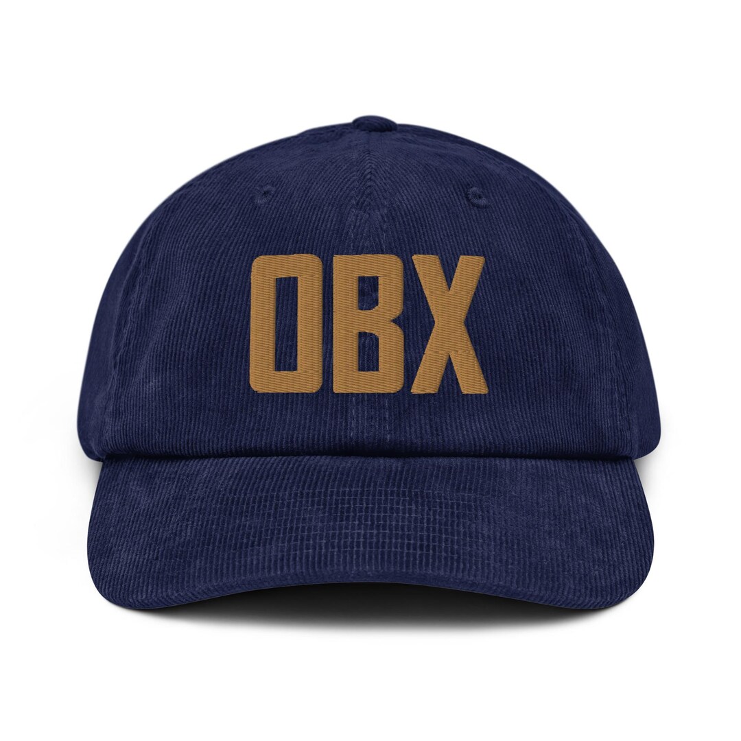 OBX Airport Code Embroidered Corduroy Hat North Carolina Dad Outer ...