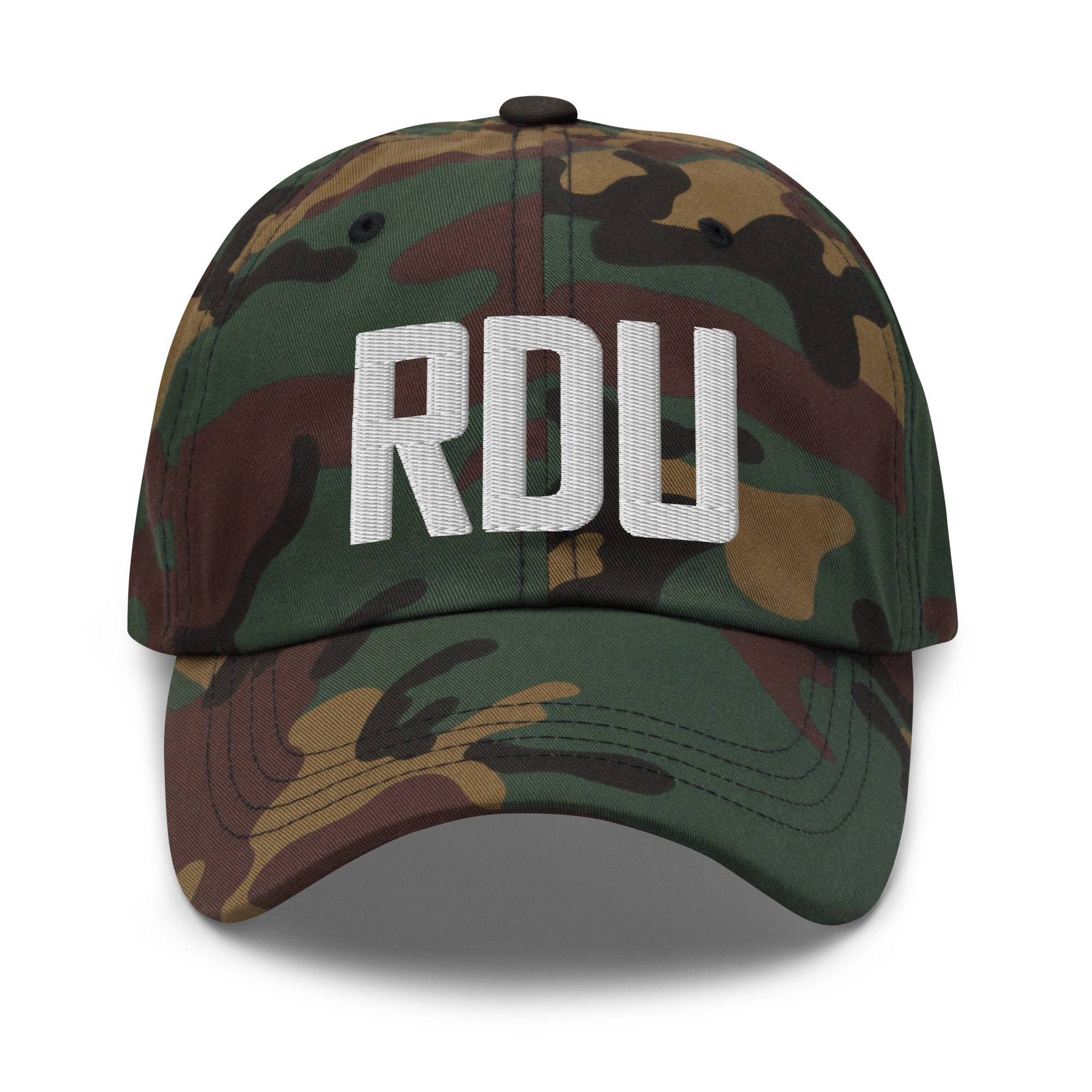 RDU Airport Code Hat Embroidered Hat Dad Hat Raleigh-durham NC ...
