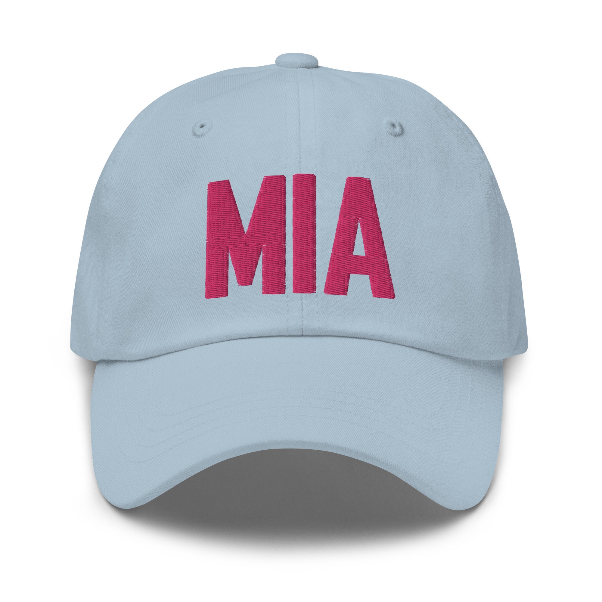 MIA Airport Code Hat Embroidered Hat Dad Hat Miami Florida Travel Gift ...