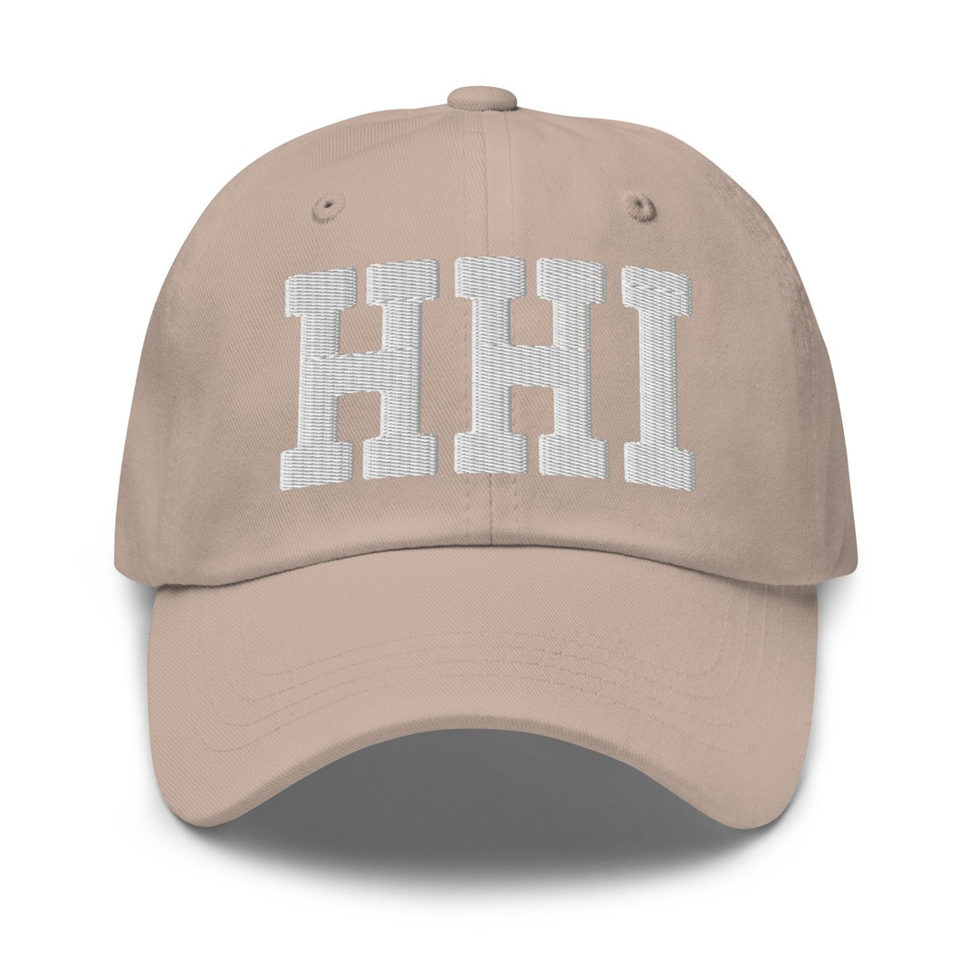 HHI Airport Code Embroidered Dad Hat South Carolina Hilton Head Island ...