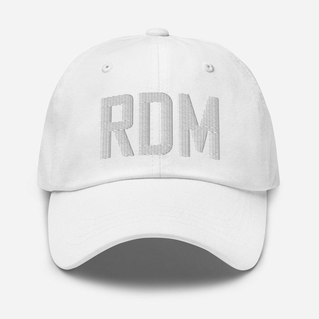 RDM Airport Code Hat Embroidered Hat Dad Hat Redmond Oregon Travel Gift ...