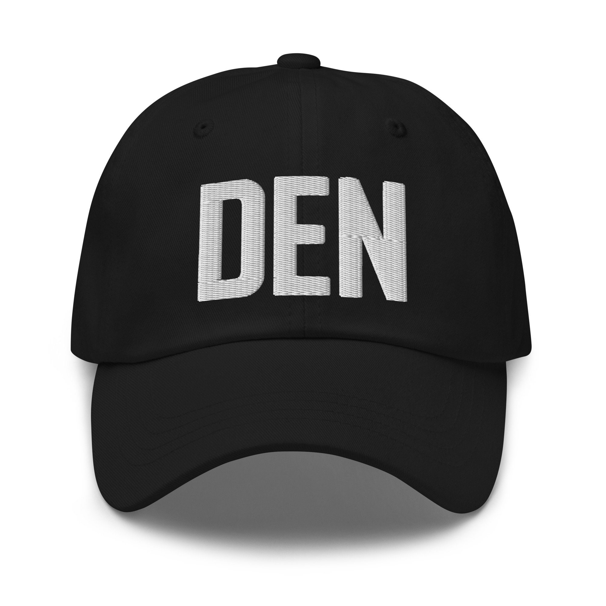 DEN Airport Code Hat Embroidered Hat Dad Hat Denver Colorado Hiking Hat ...