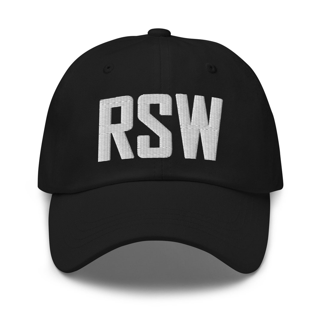 RSW Airport Code Hat Embroidered Hat Dad Hat Fort Myers Florida Travel ...