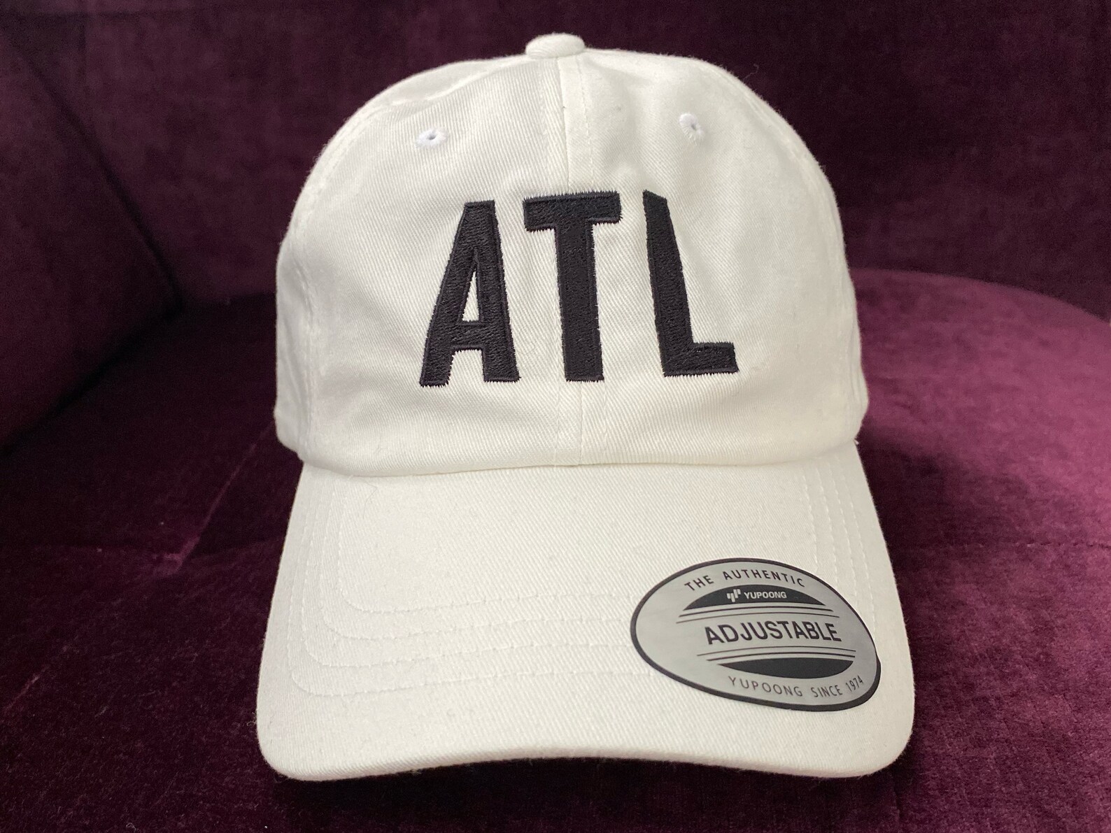 ATL Airport Code Hat Embroidered Dad Hat Atlanta Georgia Real Estate ...