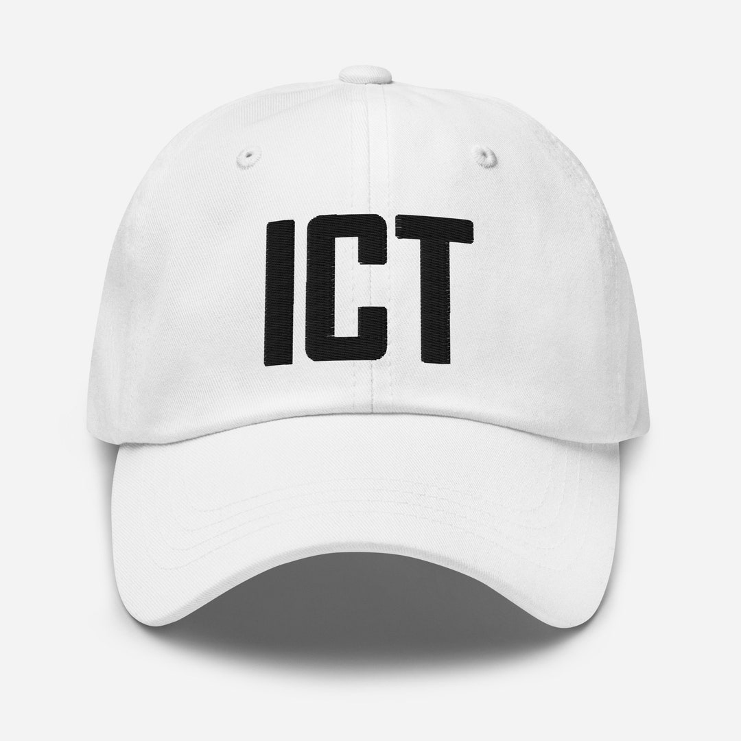ICT Airport Code Hat Embroidered Hat Dad Hat Wichita Kansas Travel Gift ...