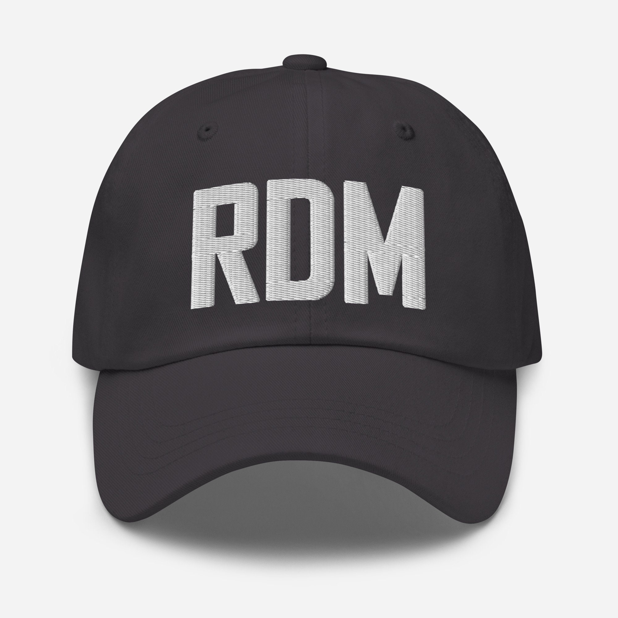 RDM Airport Code Hat Embroidered Hat Dad Hat Redmond Oregon Travel Gift ...