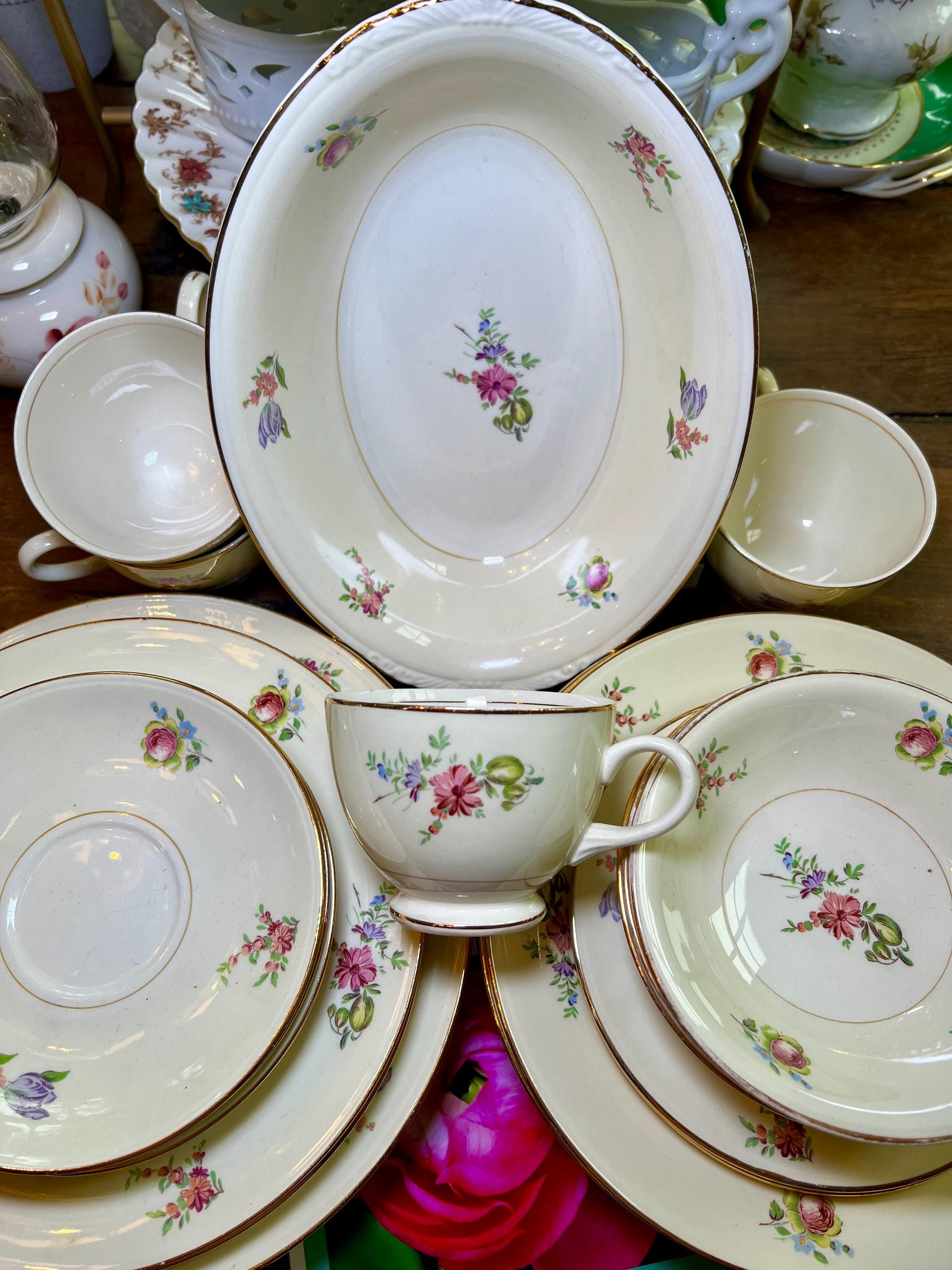 Eggshell Nautilus Priscilla Pattern - Household Institute -vintage ...