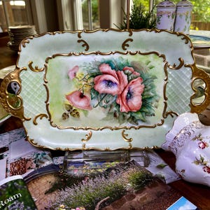 Gerold Porzellan Serving Platter Bavaria – Germany Vintage China - Vintage Serving Platter - Tea ...