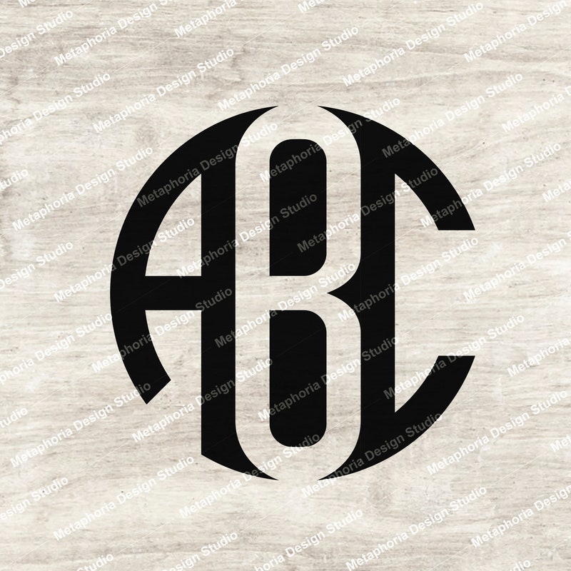 Monogram Svg - Etsy