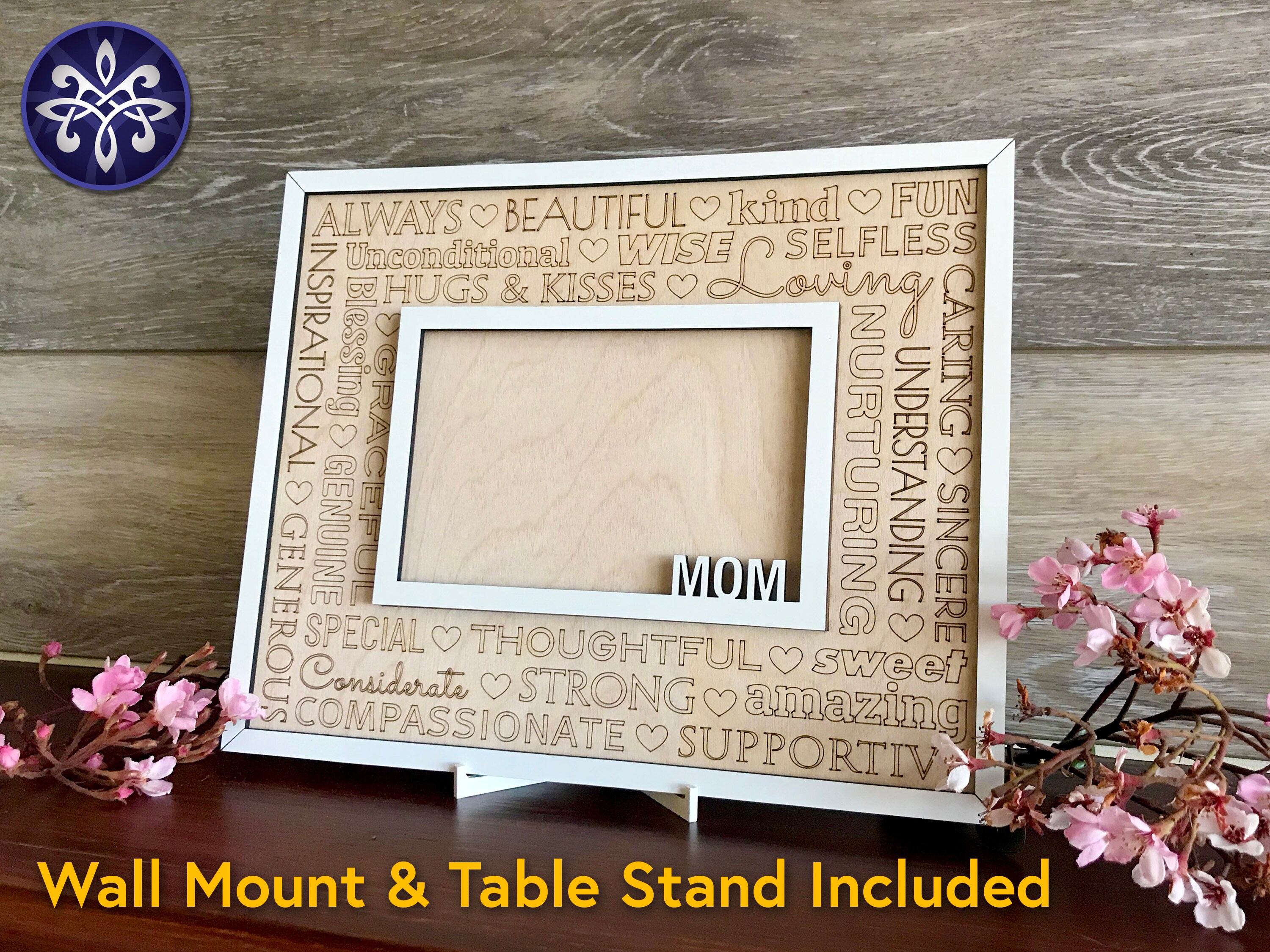 Mom Picture Frame SVG File - Mother's Day Gift for Mum Grandma Granny ...