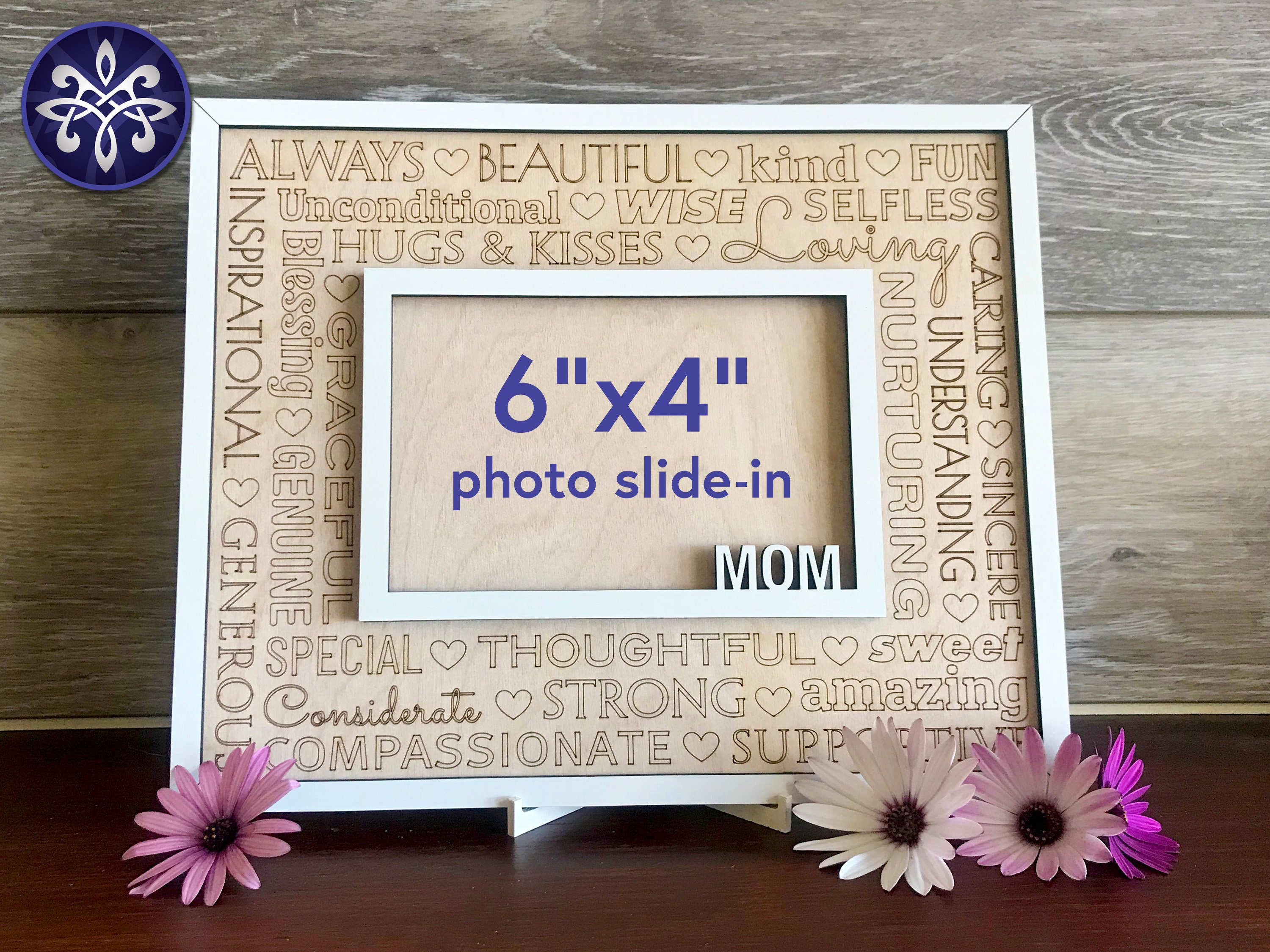 Mom Picture Frame SVG File - Mother's Day Gift for Mum Grandma Granny ...