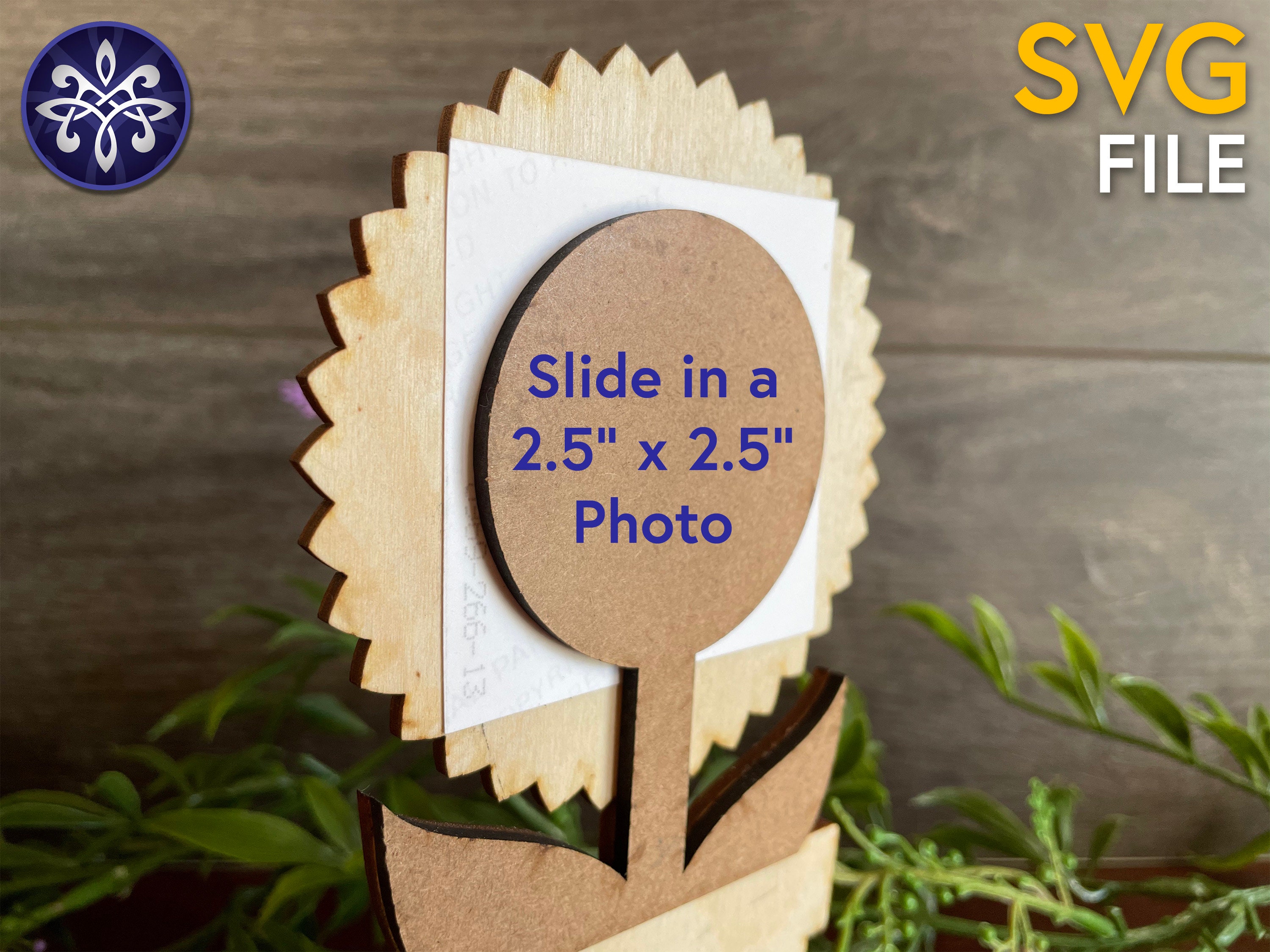 Kids Flower Frame SVG File Mother's Father's Day - Etsy UK