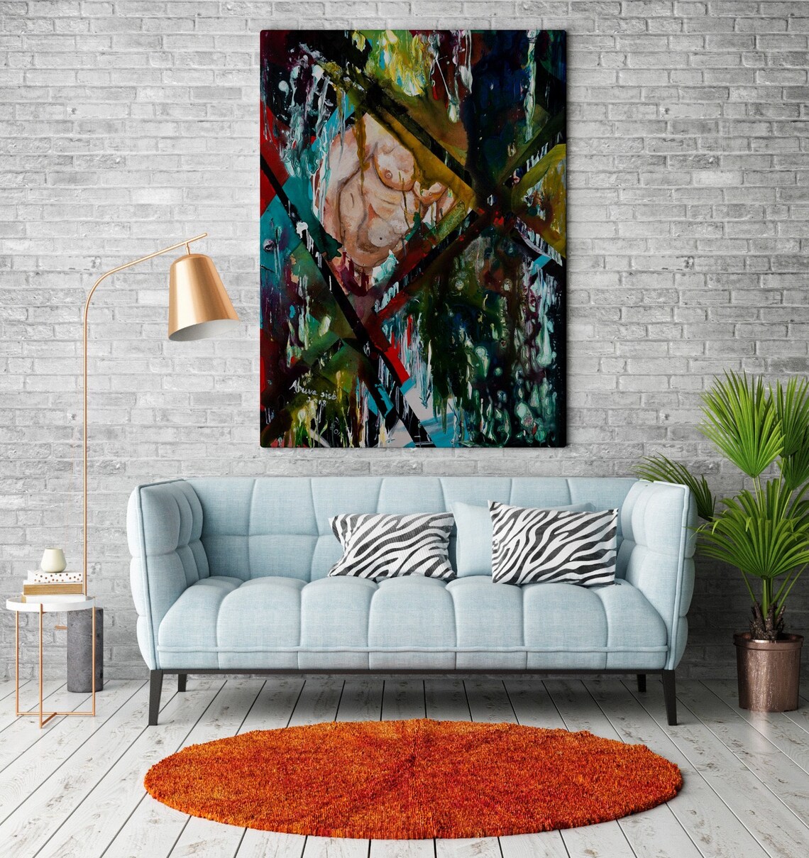 Modern Abstract Artwork - Printable Digital File - Etsy
