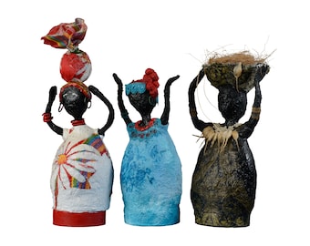 Paper Mâché Figures Recycling - Etsy