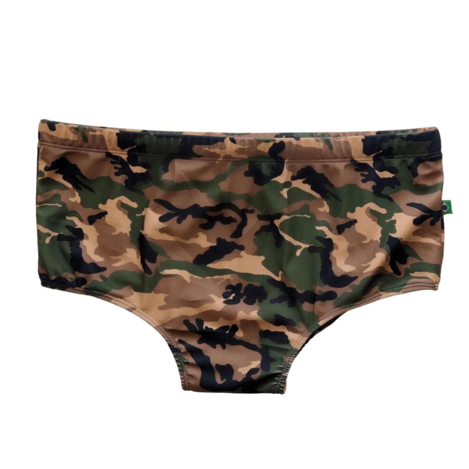 Designer Military Brief: Classic Brazilian Sunga, Camo Men's Swimwear ...