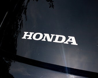 Honda Decal | Etsy