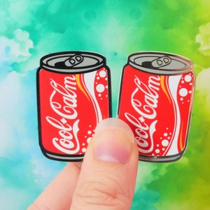 Mystery Soda Pin Grab Bag / 1 Random Pcs Silly Soda Enamel Pin - Etsy