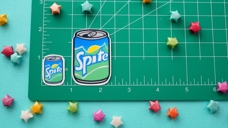 8 Mini Soda Cans Sticker Pack - Etsy