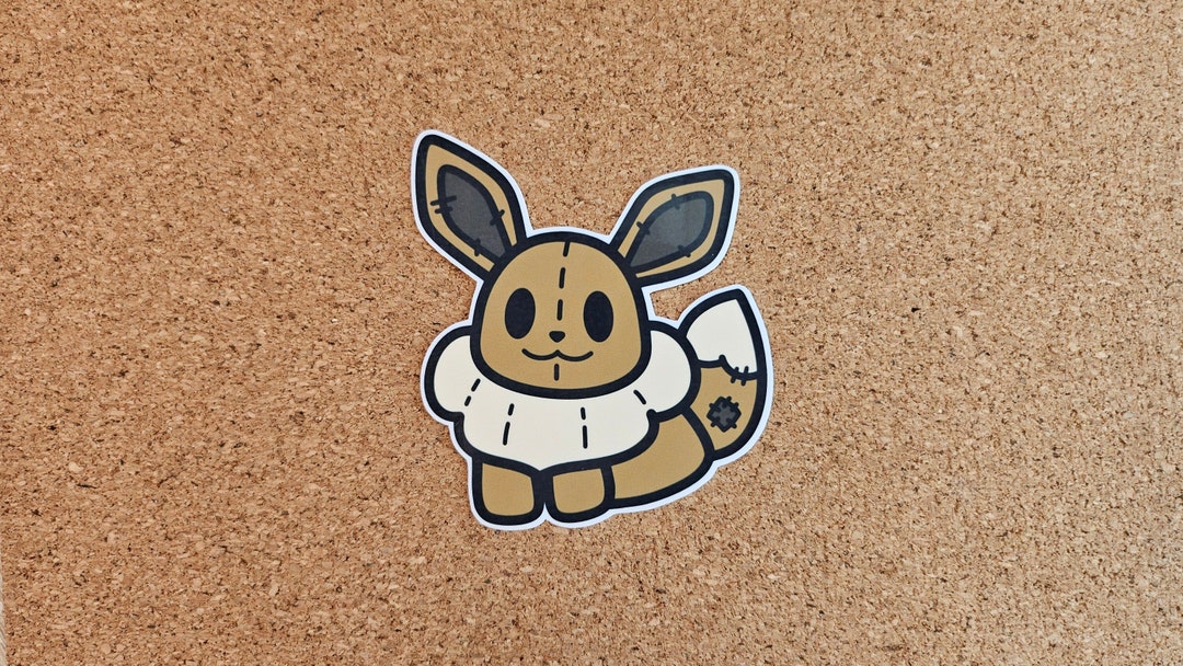 3 Ewee Plushie Pal Vinyl Sticker - Etsy