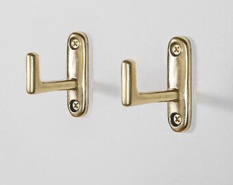 Solid Brass Hooks - Etsy