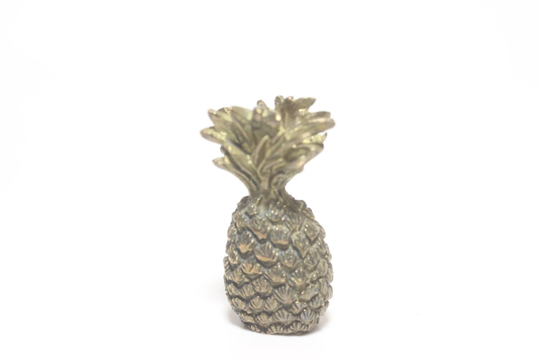 Carved From Solid Brass Pineapple Lamp Finial - Small Threads - 2.25 ...