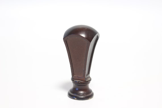 Dark Bronze Exclamation Point Lamp Finial Small Threads - Etsy