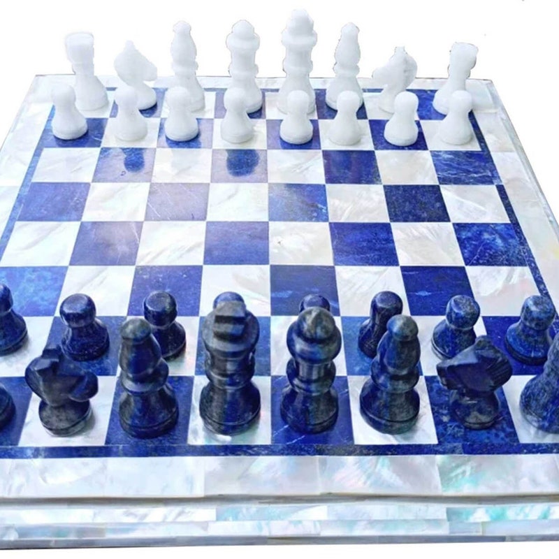 Stone Chess Set - Etsy