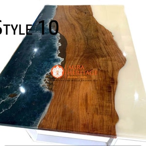 Large Epoxy Table Top Epoxy Dining Tables Buffet - Etsy