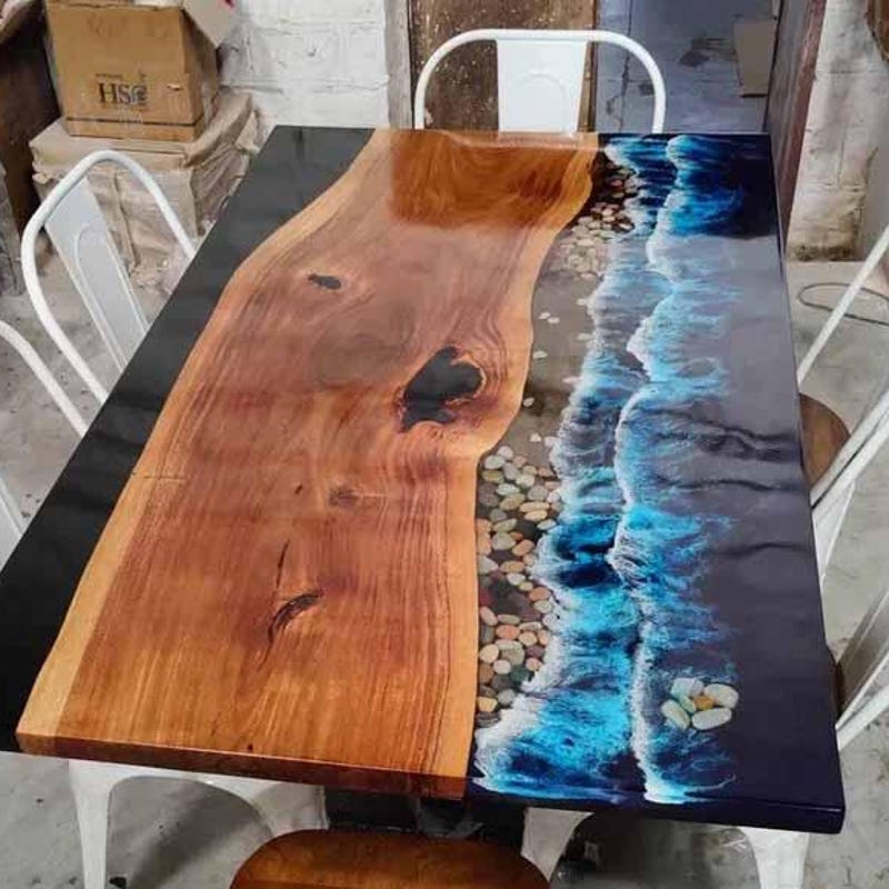 Resin Ocean Table - Etsy
