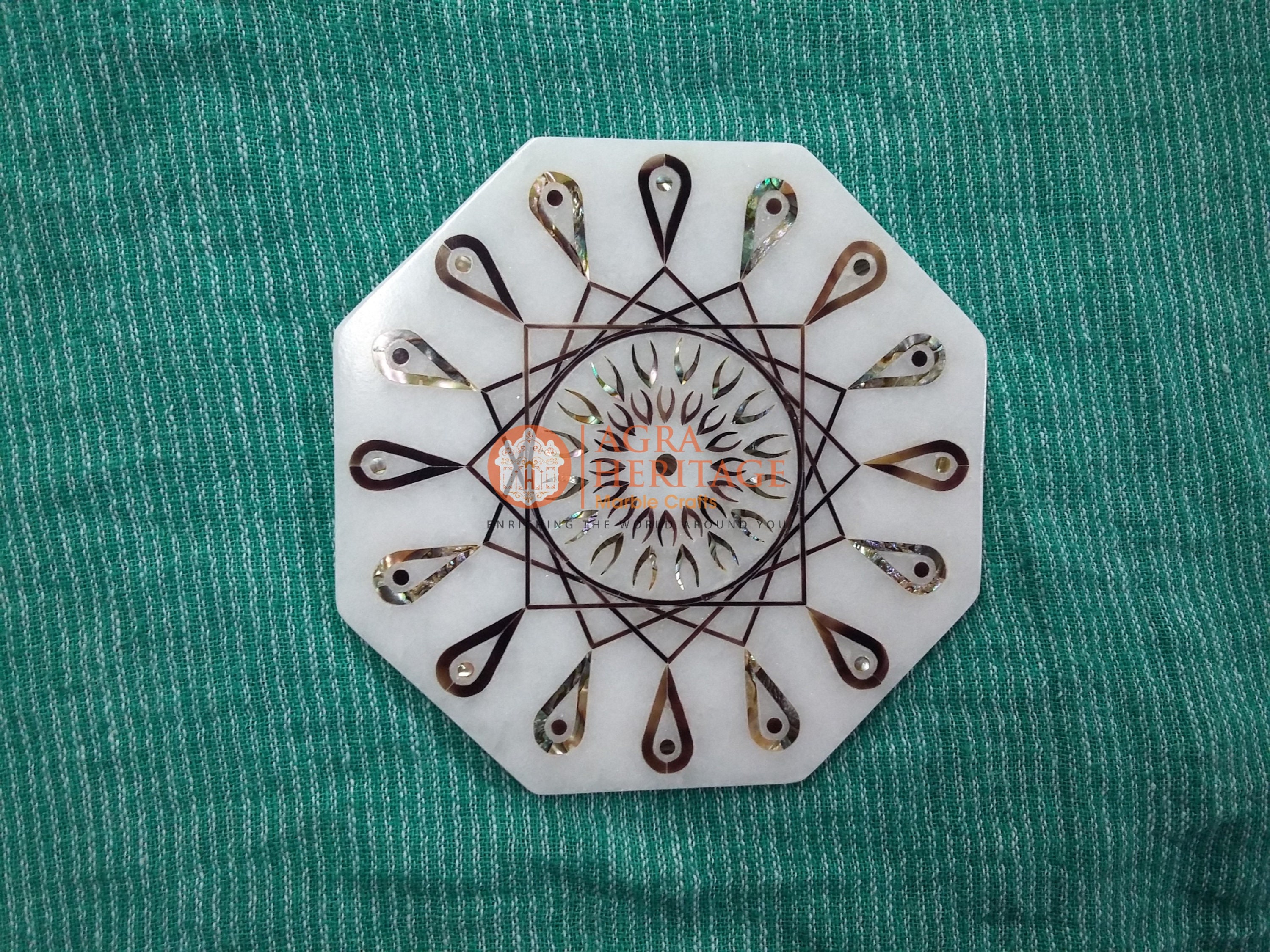 Translucent White Marble Tile for Flooring and Decor Inlaid - Etsy