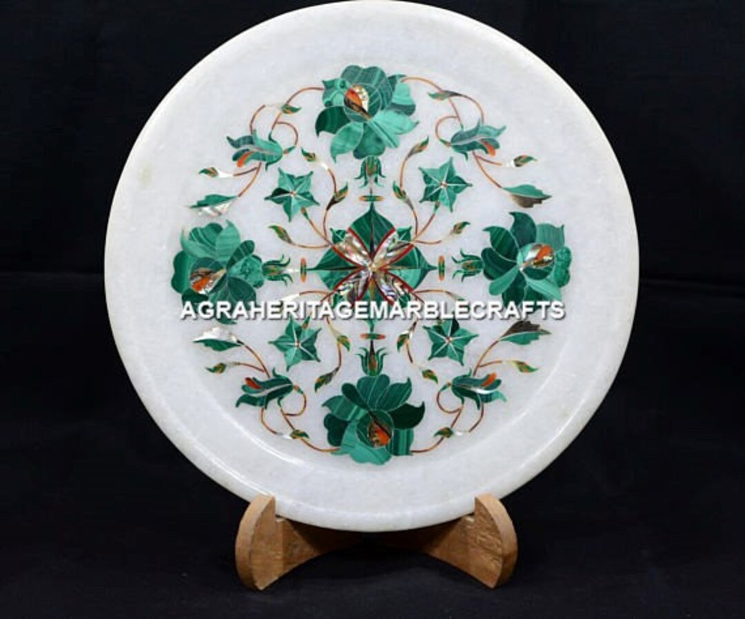 Ten Designs of Marble Handicraft Plate Inlay Precious Stone - Etsy