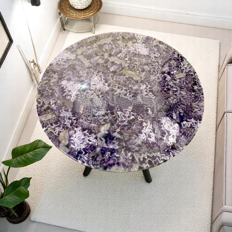 Amethyst Table - Etsy