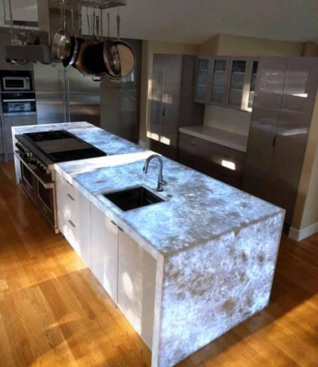 Handmade White Quartz Countertop Slab: Luxurious Agate Table Top - Etsy