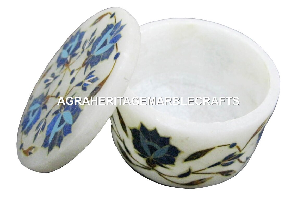 Marble Small Ring Jewelry Storage Box Lapis Malachite Hakik | Etsy
