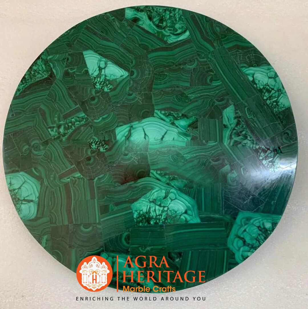 Side,end ,coffee Tableround , Green Table, Random Gemstone Table Tops ...