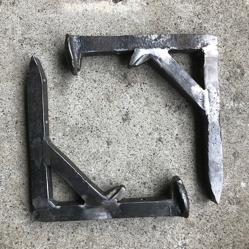Railroad Spike Handrail Bracket - Etsy