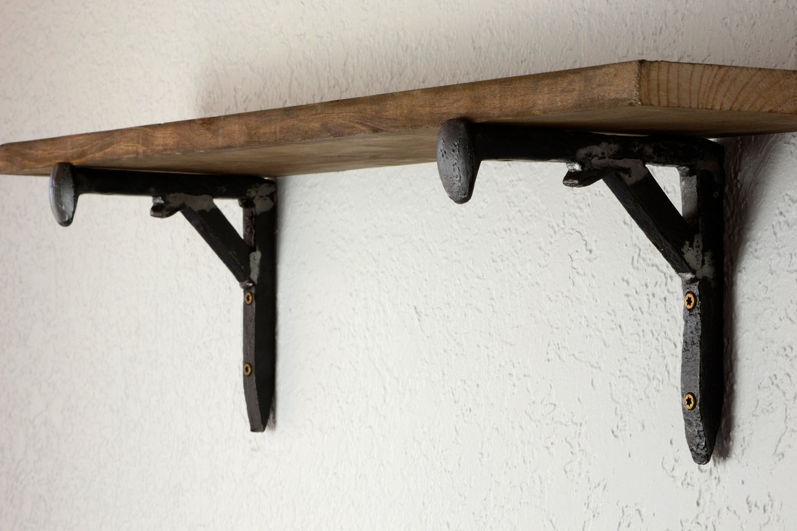 Railroad Spike Shelf Bracket - Etsy