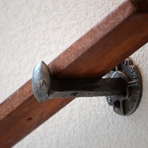 Railroad Spike Handrail Bracket - Etsy