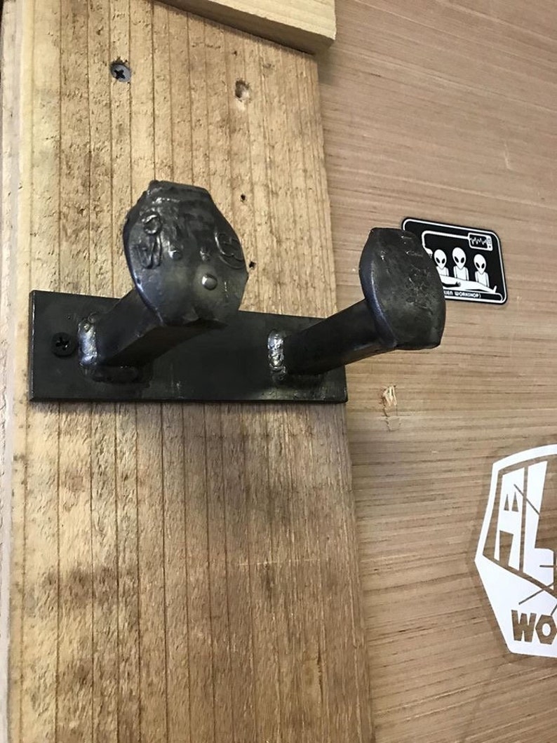 Railroad Spike Skate Rack - Etsy