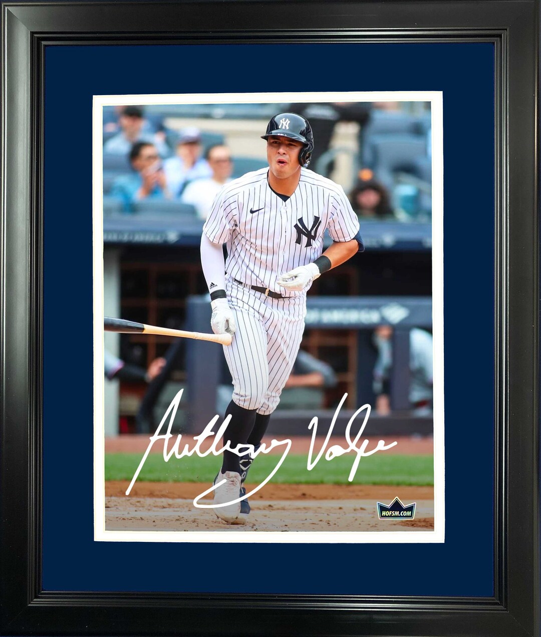 Framed Anthony Volpe Facsimile Laser Engraved Signature Auto - Etsy