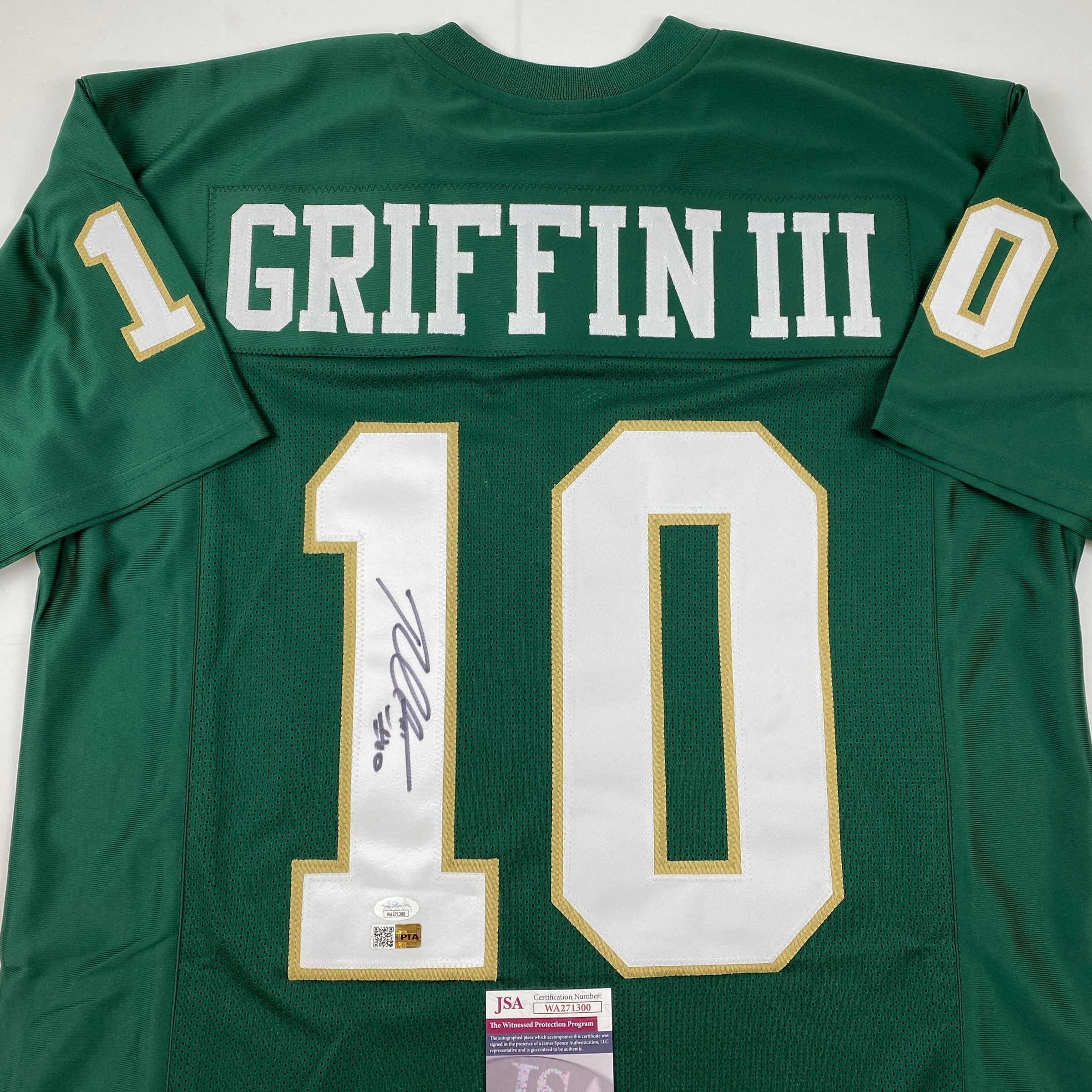 Robert Griffin Iii Autographed Cards