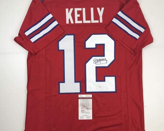 Jim Kelly Signed Jersey - Etsy