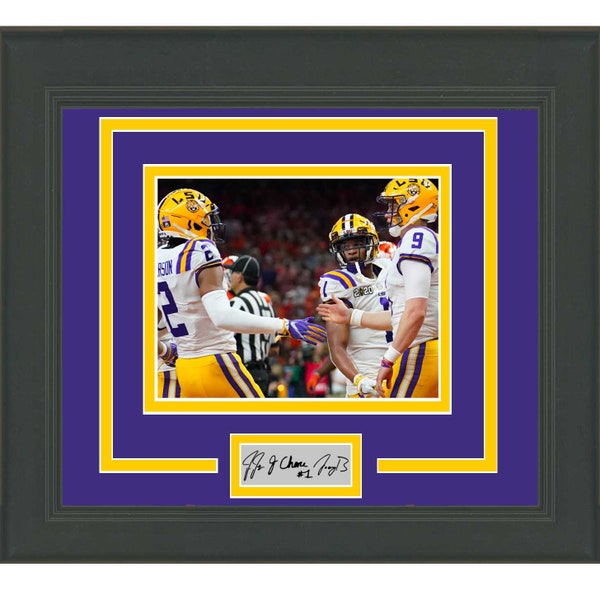 Jamar Chase and Joe Burrow Auto - Etsy