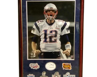 Tom Brady Signed Card - Etsy