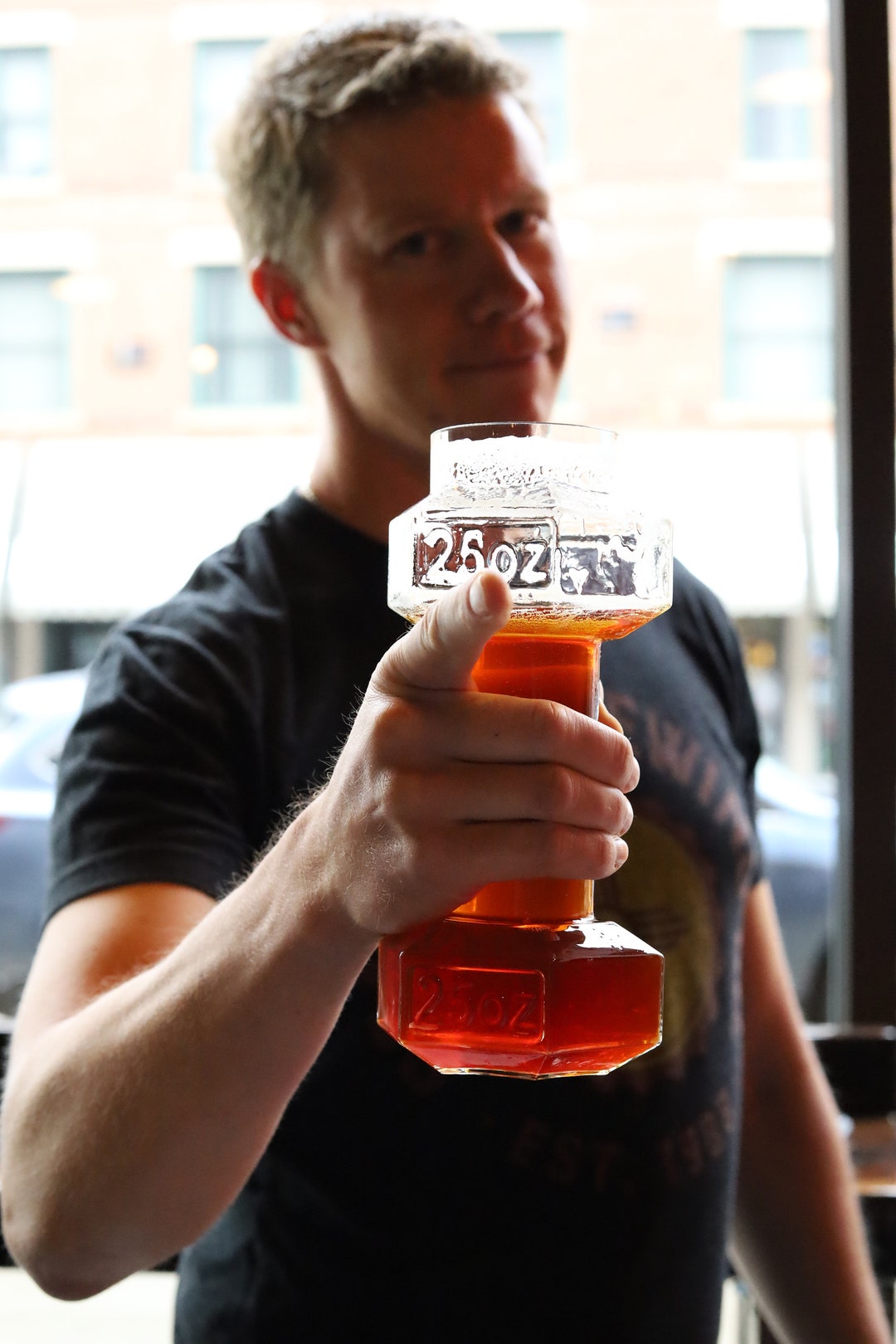Dumbbell Beer Glass | Dumbbell Beer Glass | Funny Beer Mug | Beer Mugs ...